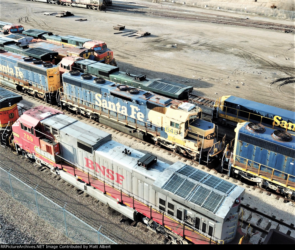 GN 6484, a former Bicentenial SD45-2